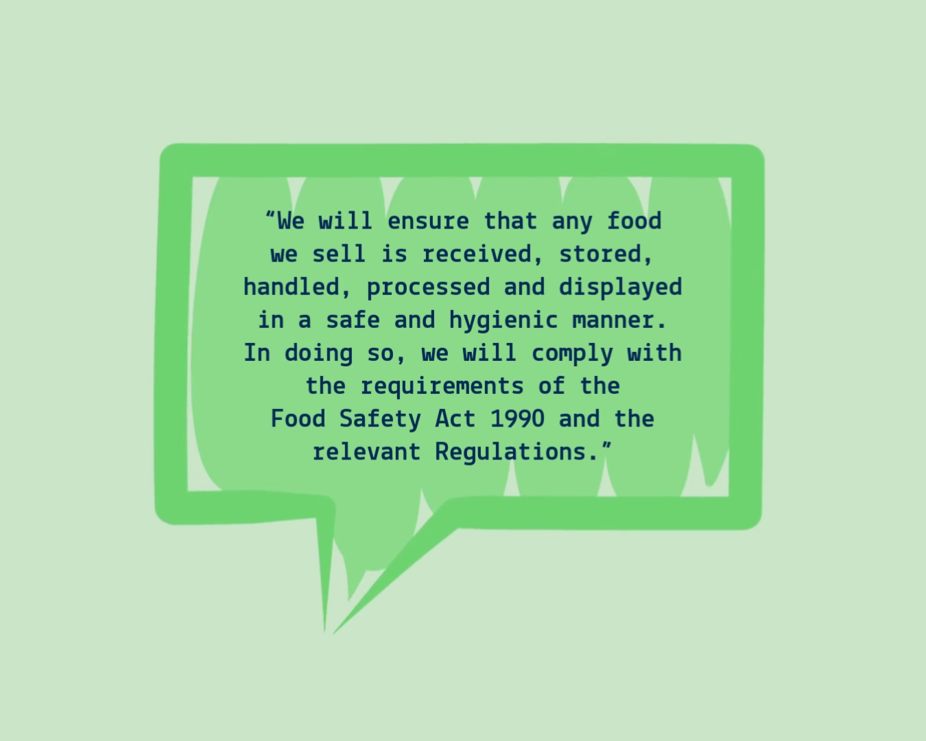 Food Safety Policy | The Safety Expert
